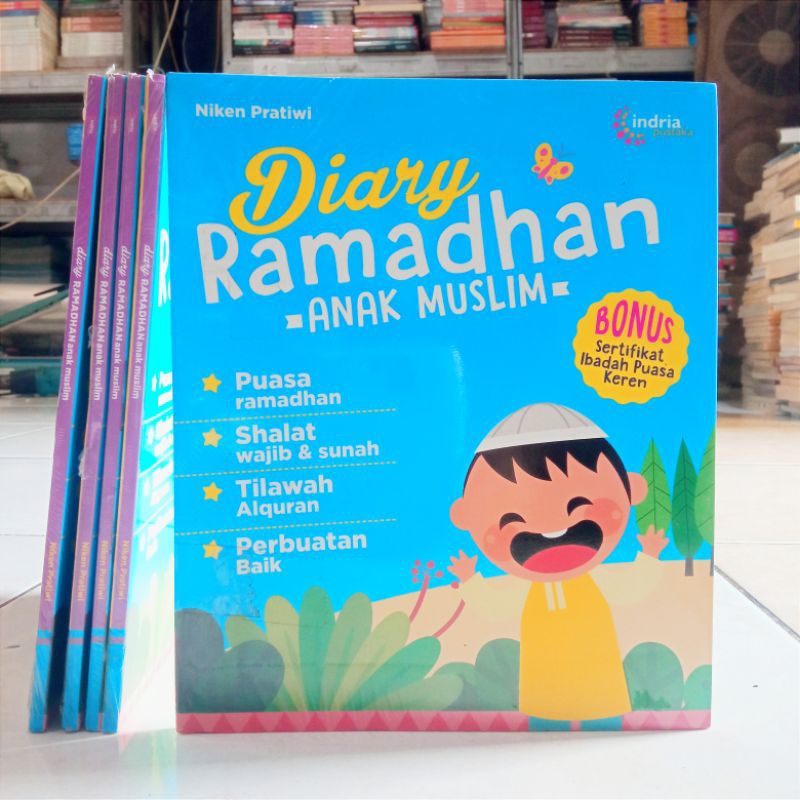 Jual (ORIGINAL) BUKU ANAK / DIARY RAMADHAN ANAK MUSLIM / NIKEN PRATIWI | Shopee Indonesia