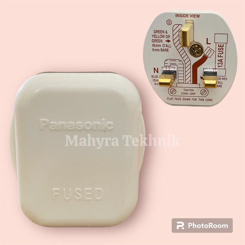 Jual stecker AC kaki 3 steker ac 3 pin | Shopee Indonesia