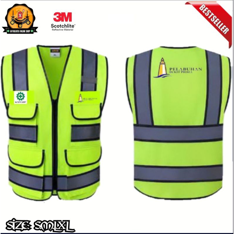 Jual ROMPI SAFETY 3M SCOTLITE TASLAN WATERPROOF-ROMPI SAFETY CUSTOM ...