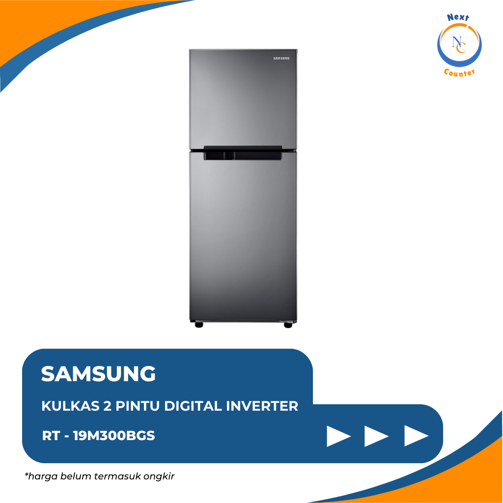 Jual SAMSUNG KULKAS 2 PINTU DIGITAL INVERTER 216 L RT - 19M300BGS ...