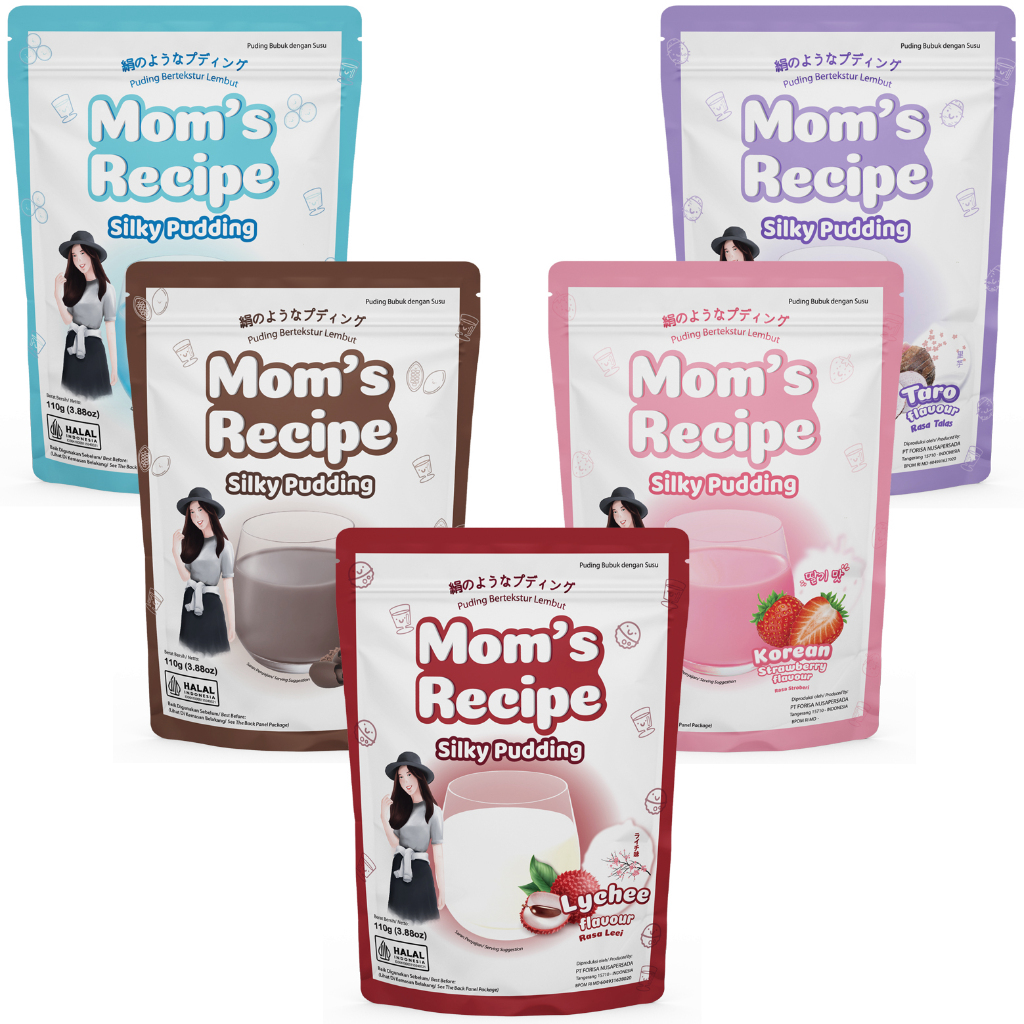 Jual Silky Pudding Pouch Forisa Moms Recipe Mom's Puding | Shopee Indonesia