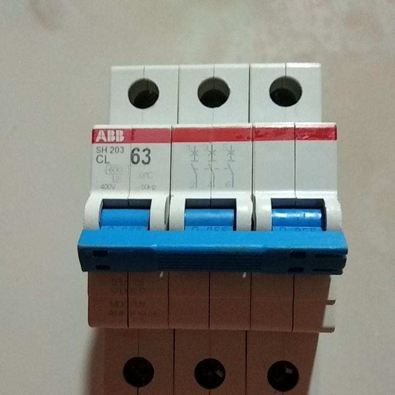 Jual mcb abb 63a 3 phase modifikasi | Shopee Indonesia
