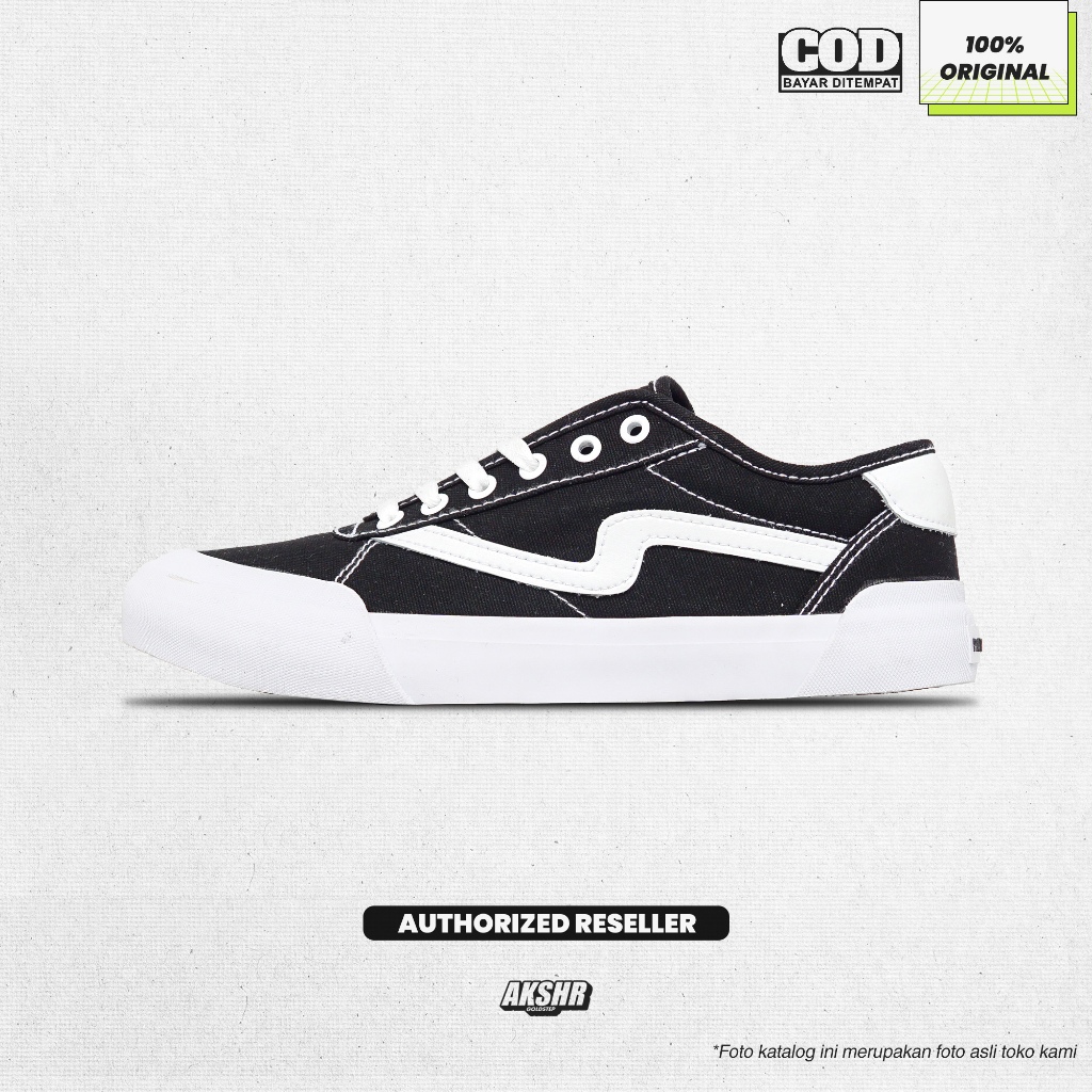 Jual PATROBAS-Sepatu Patrobas New Ivan Warna Black White Unisex ...