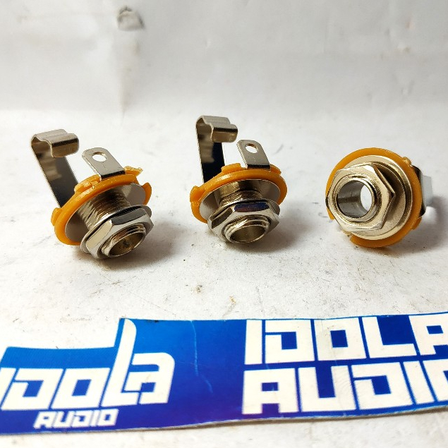 Jual Socket MIC Akay Mono Besi | Soket Akai (Mic) 6.5 mm MONO Besi WJ ...