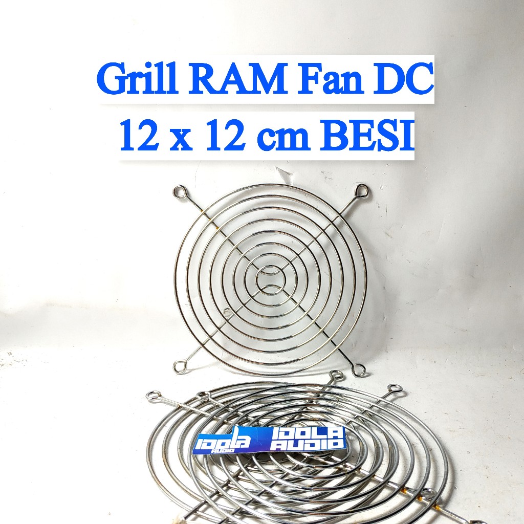 Jual Grill RAM Fan DC 12 x 12 cm BESI | GRILL Fan DC 12V Size 12x12 cm ...