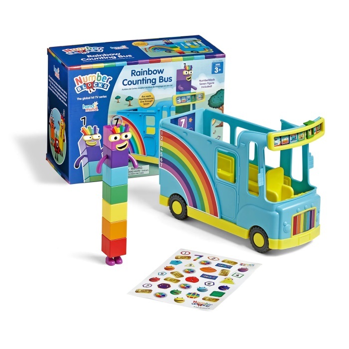Jual Hand2Mind - Numberblocks Rainbow Counting Bus, Belajar Berhitung ...