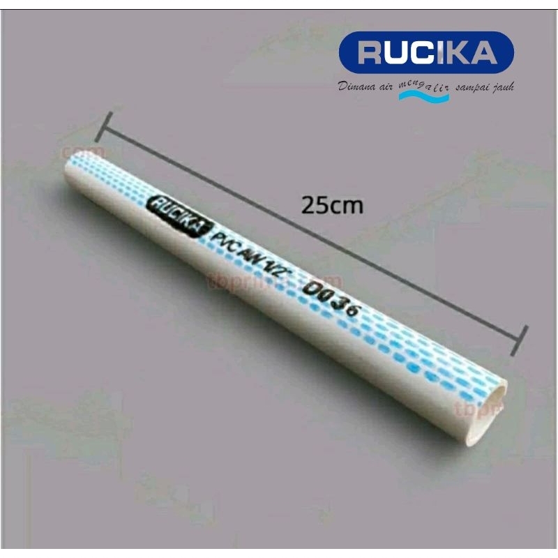 Jual Pipa Potongan 3/4" Inch AW Rucika 25 Cm Pipa PVC | Shopee Indonesia