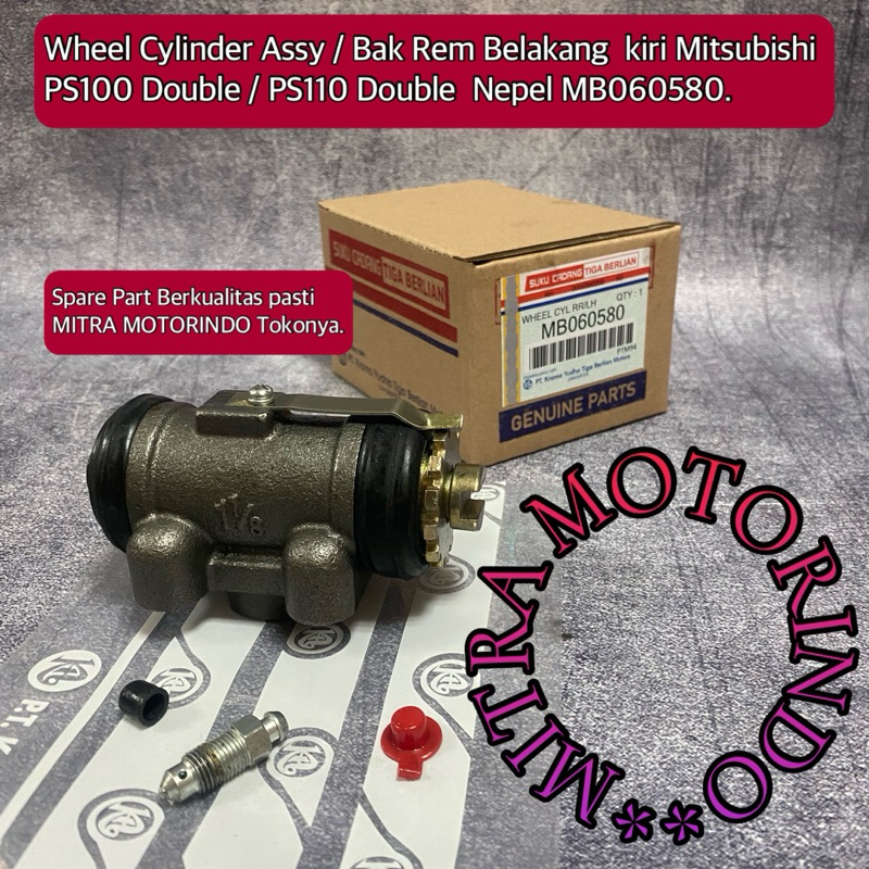 Jual Wheel Cylinder Assy/Bak Rem Belakang Kiri Mitsubishi PS100 Double ...