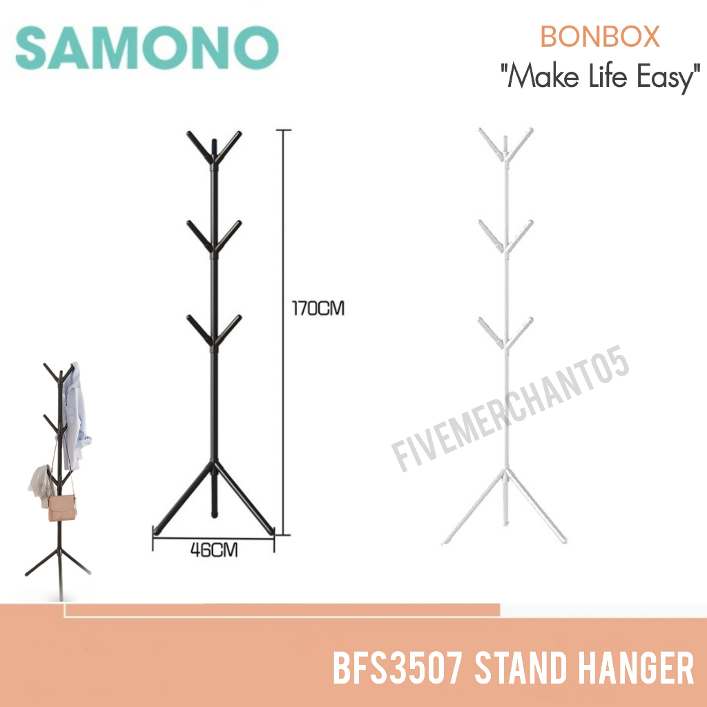 Jual Stand Hanger Bonbox Samono BFS3507 Gantungan Baju Jaket Gantungan ...
