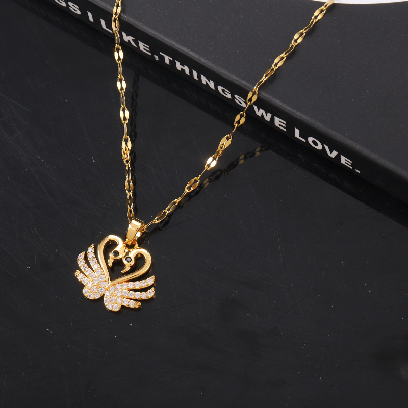Jual Kalung Titanium Barbie Swan Lake Angsa Korea Model Terbaru 2024 ...