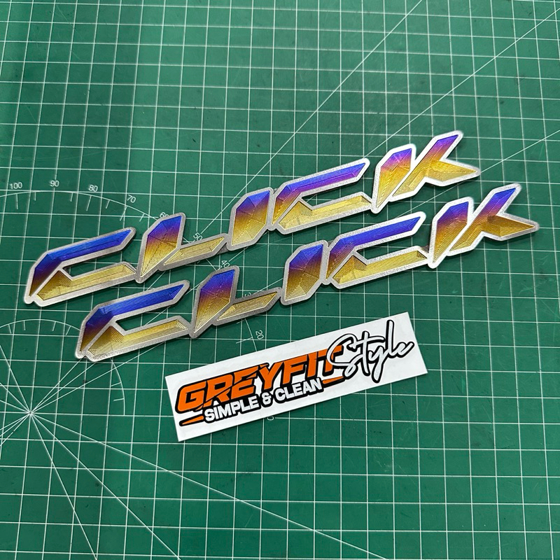 Jual emblem titanium vario click | Shopee Indonesia