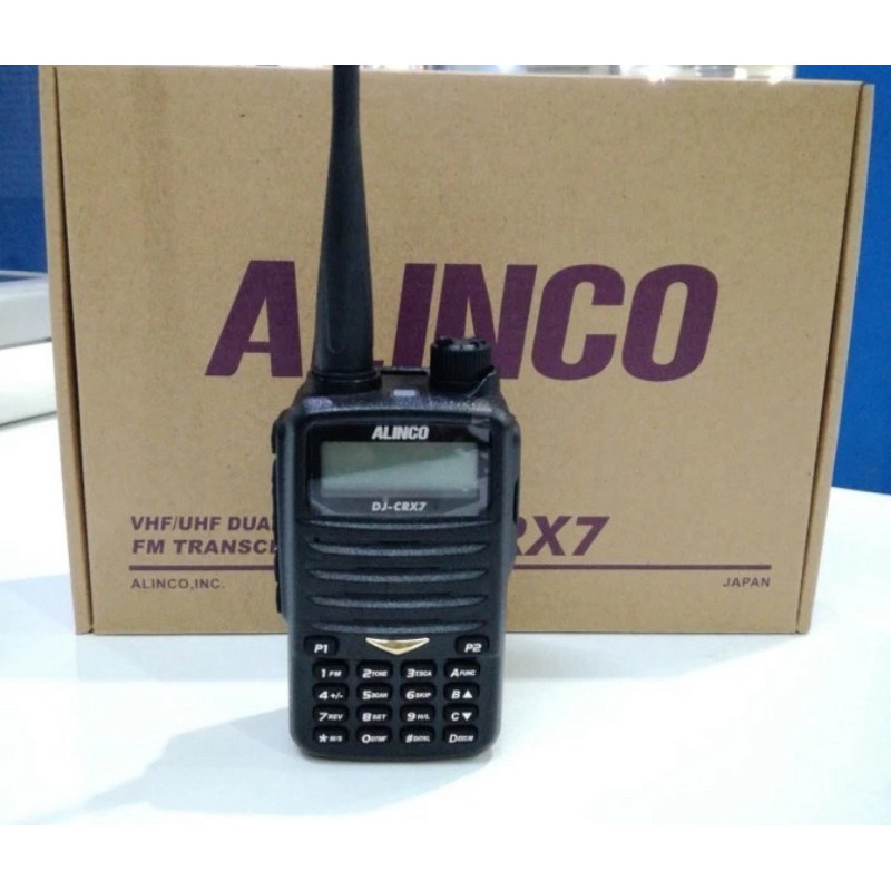 Jual Alinco DJ CRX-7 Alinco CRX7 Dual band Vhf Uhf 400 Garansi 1 Tahun | Shopee Indonesia