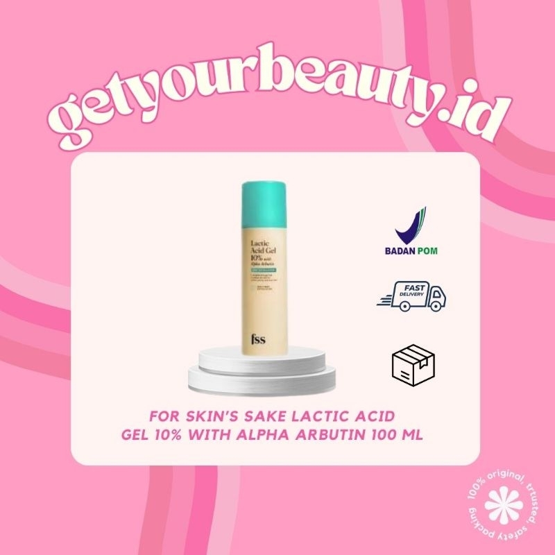 Jual For Skin's Sake Lactic Acid 10% with Alpha Arbutin 100 ml | Shopee Indonesia