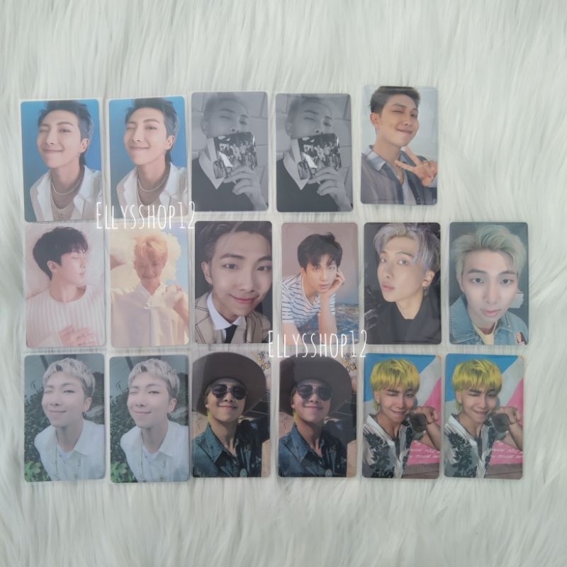 Jual OFFICIAL PHOTOCARD BTS RM KIM NAMJOON (Baca Deskripsi) | Shopee ...