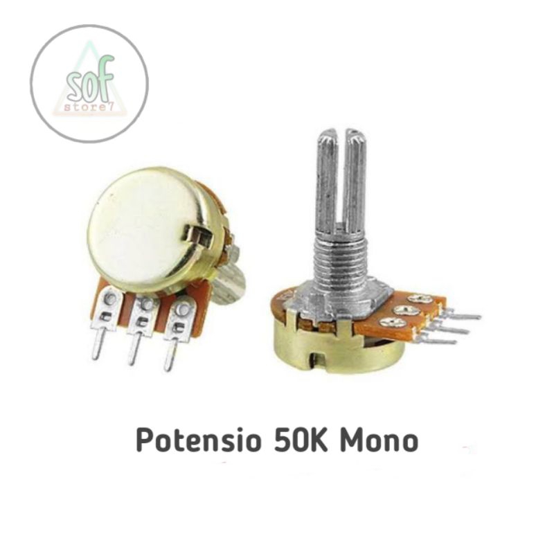 Jual Potensio 50k Mono Potensiometer | Shopee Indonesia