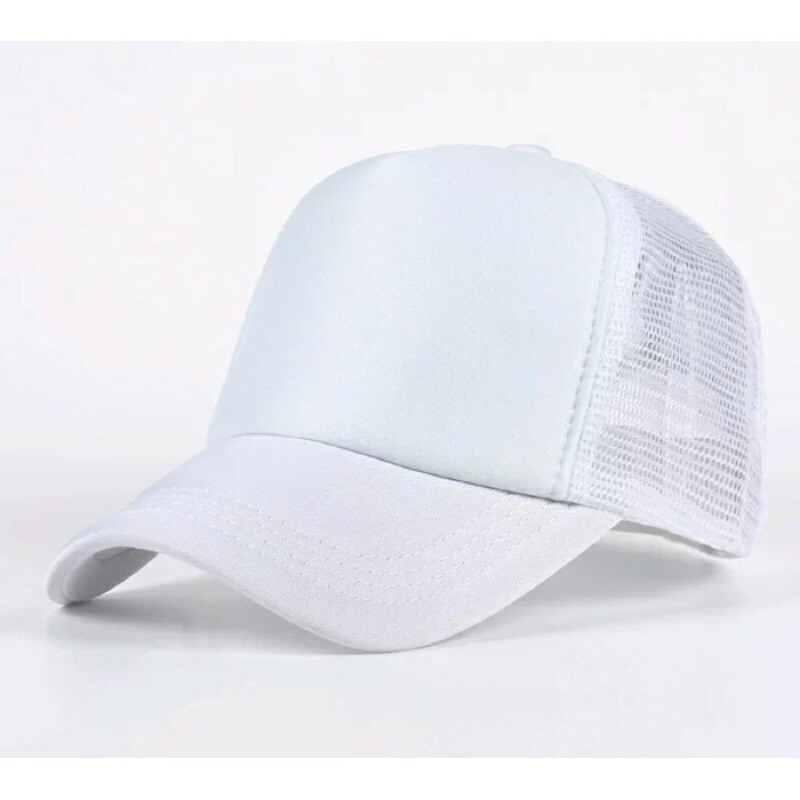 Jual Topi Trucker - PUTIH | Shopee Indonesia