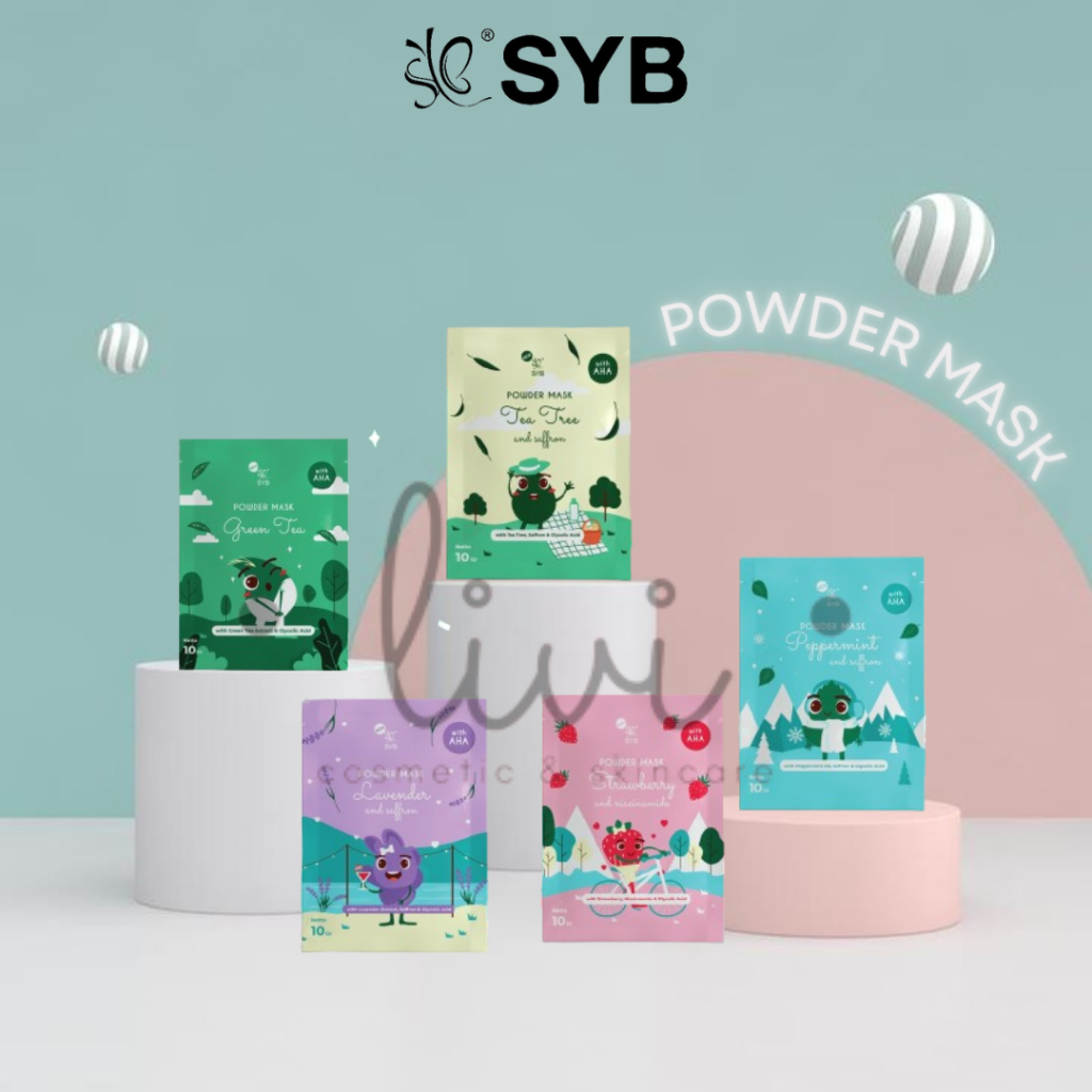 Jual LIVI - SYB Powder Mask 10gr | Shopee Indonesia