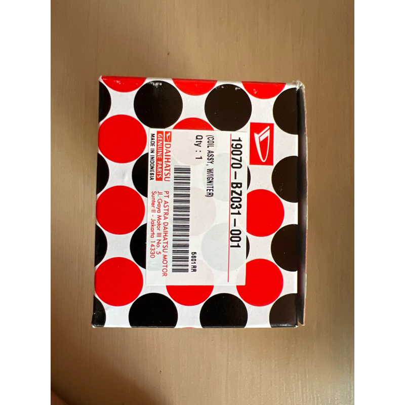 Jual coil avanza gran-max rush terios vvti 19070-bz031-001 | Shopee ...