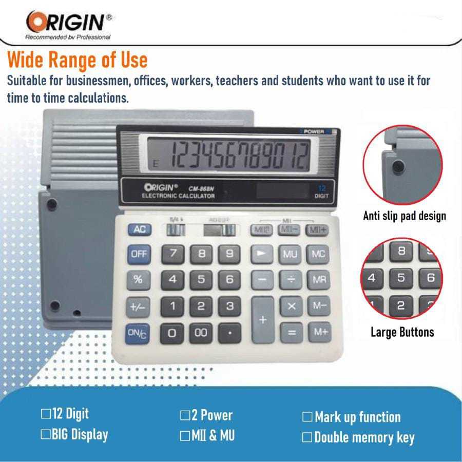 Jual Origin Calculator CM 868N | Shopee Indonesia