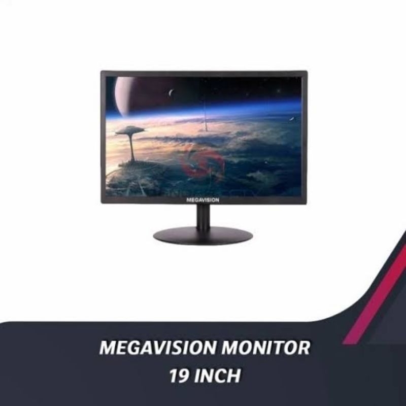 Jual Monitor Mega Vision 20 Inch | Shopee Indonesia