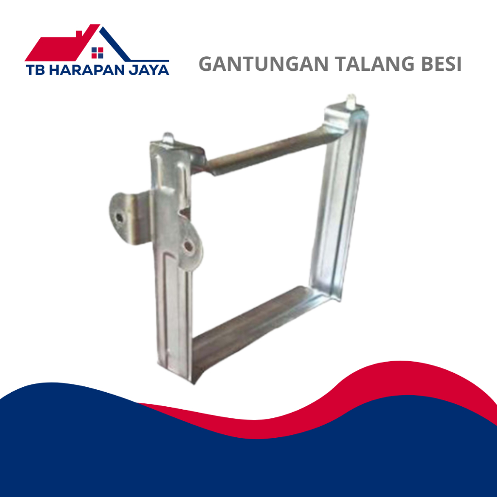 Jual Gantungan Talang Kotak Besi 4" / Klem Talang Besi | Shopee Indonesia