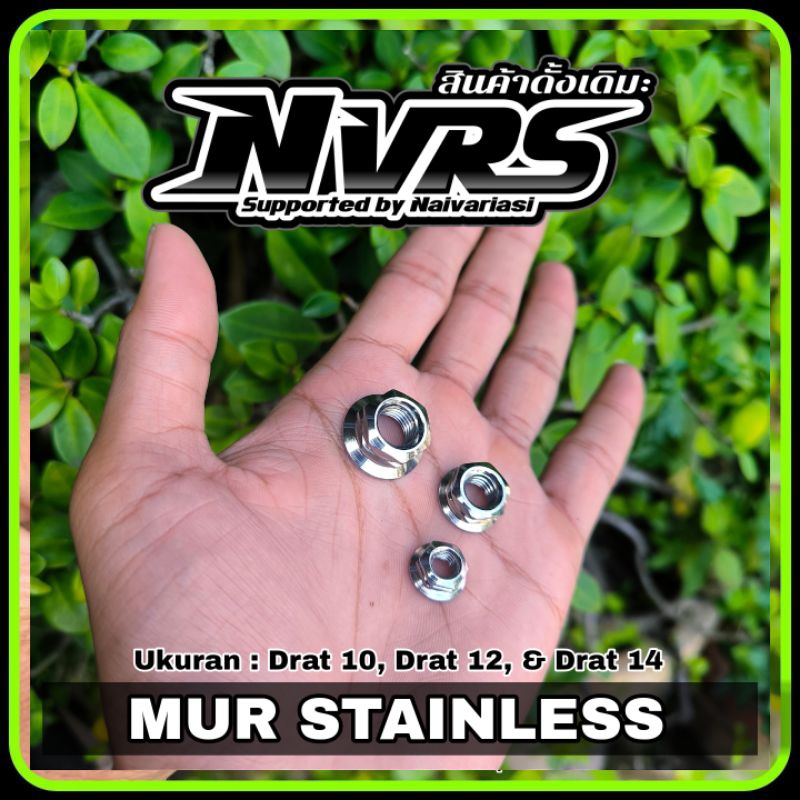 Jual Mur Stainless M6 M8 M10 | Shopee Indonesia