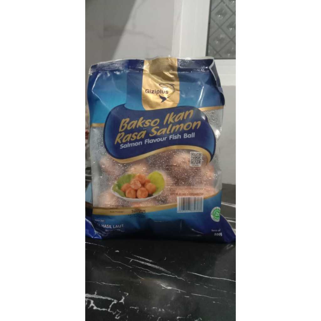Jual Bakso ikan Salmon Gizi Plus 500G | Shopee Indonesia