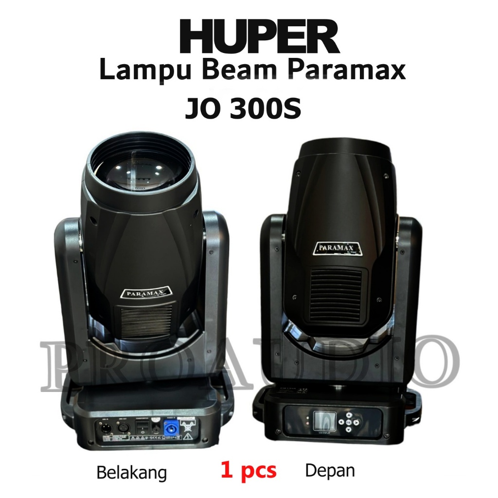 Jual Huper Moving Head Beam PARAMAX JO300S / JO300S / JO 300 S Original ...