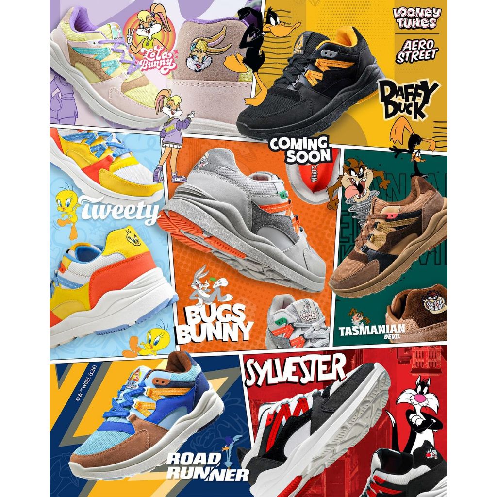 Jual [LIMITED EDITION] AEROSTREET X LOONEY TUNES SEPATU COLLABS ...