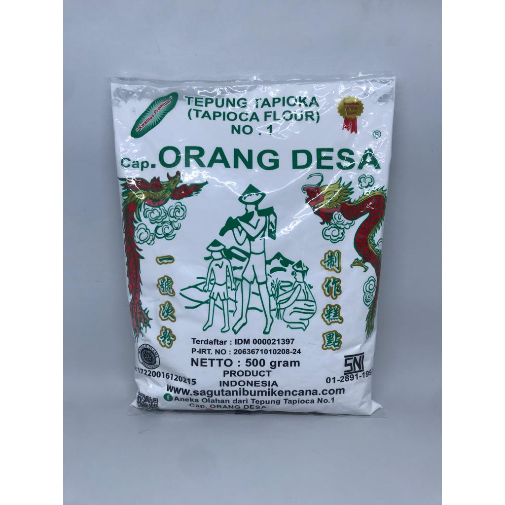 Jual Tepung tapioka cap orang desa kemasan 1kg dan 500gr | Shopee Indonesia