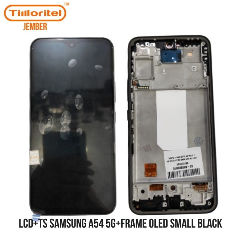 Jual LCD+TS SAMSUNG A546/A54 5G+FRAME OLED SMALL BLACK (FINGER ON ...