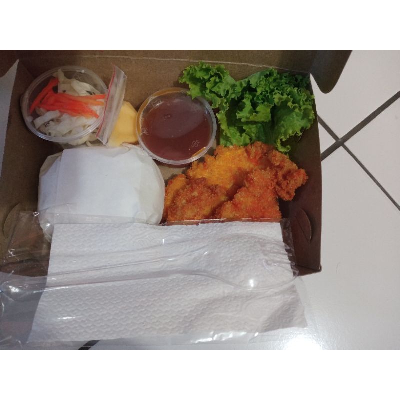 Jual Paket nasi chicken katsu (minimal order 10 pax) | Shopee Indonesia