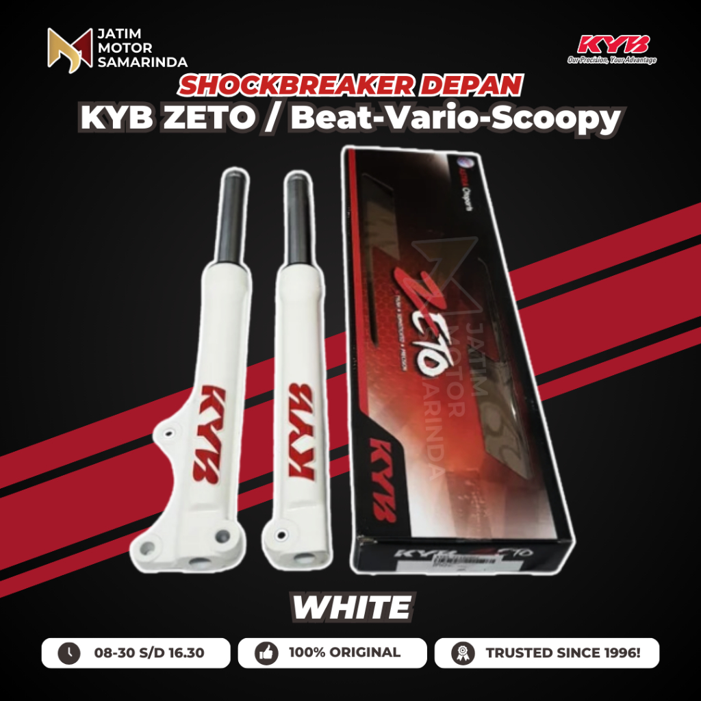 Jual KYB Kayaba Zeto Astra Otoparts Shock Depan Komplit + Tabung untuk Beat Vario 110 Vario 125 ...