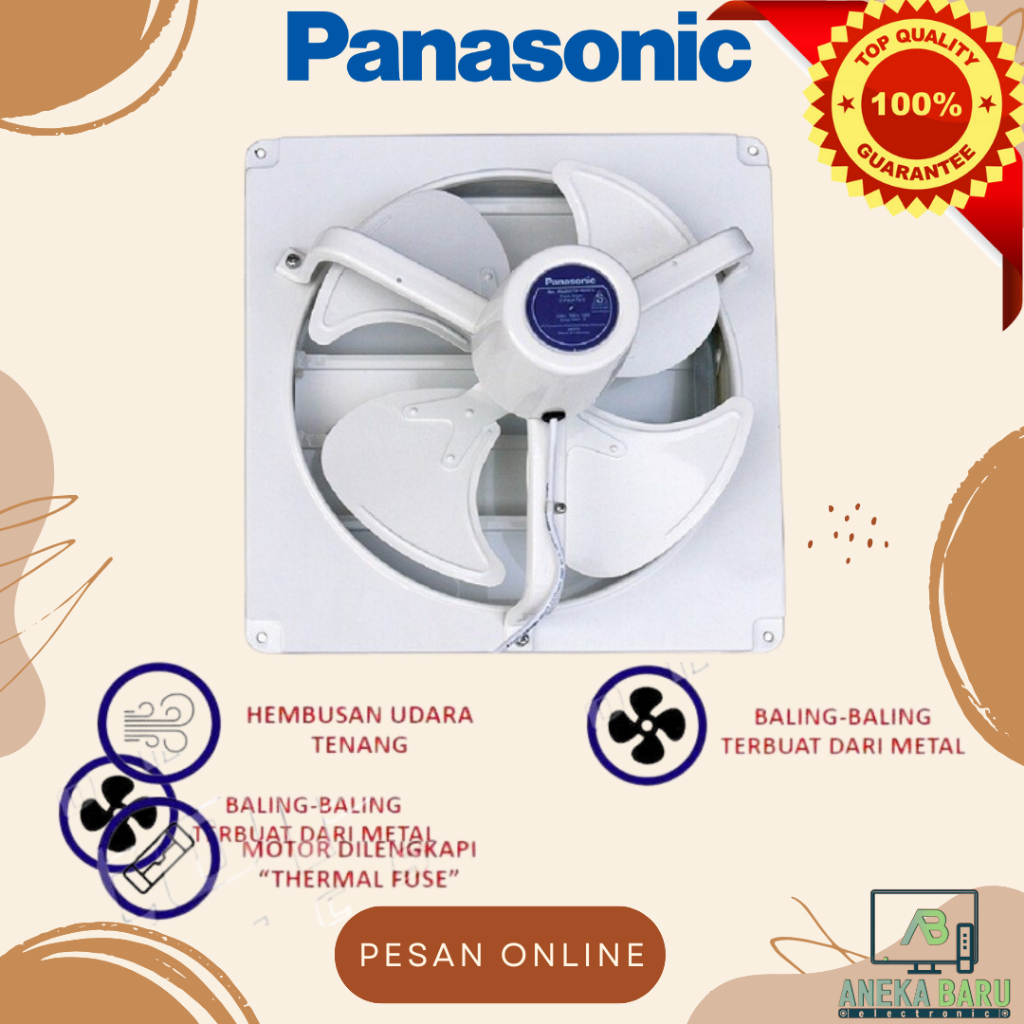 Jual [READY & COD] Panasonic Industry Exhaust Hexos Ventilating Fan FV ...