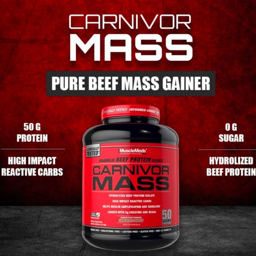 Jual CARNIVOR MASS GAINER 6 LBS MUSCLEMEDS CARNIVOR MASS SUSU PENAMBAH ...