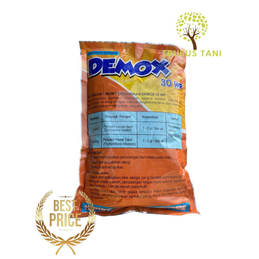 Jual FUNGISIDA DEMOX 30 WP 500 gram | Shopee Indonesia