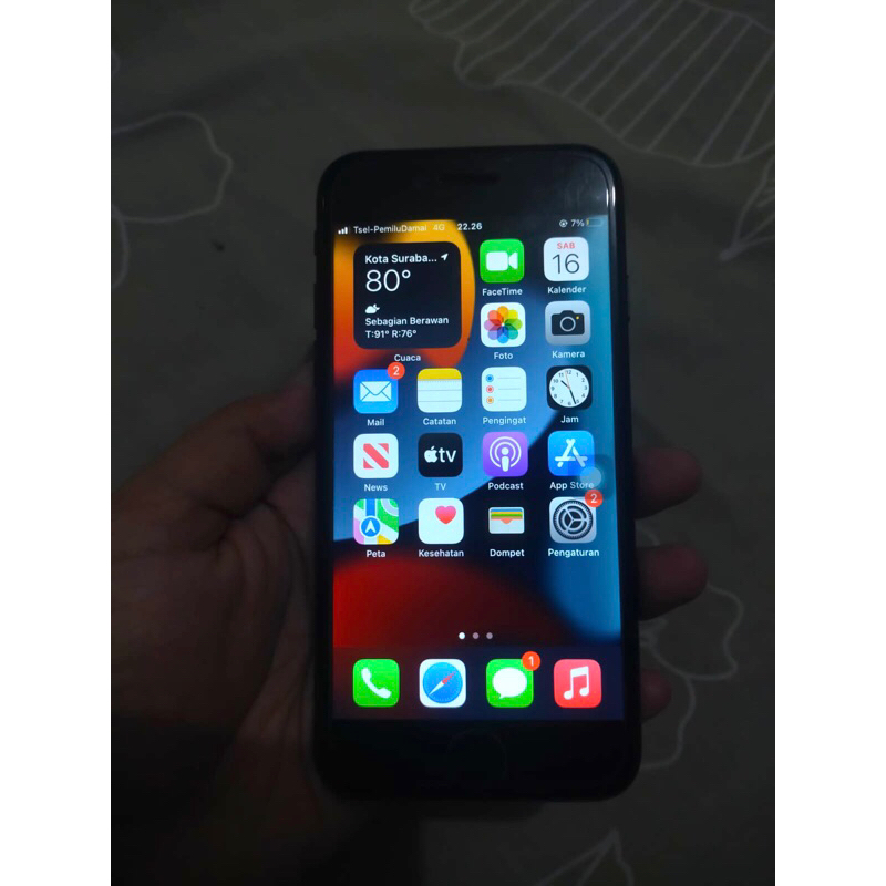 Jual Iphone 7 128gb matte black | Shopee Indonesia