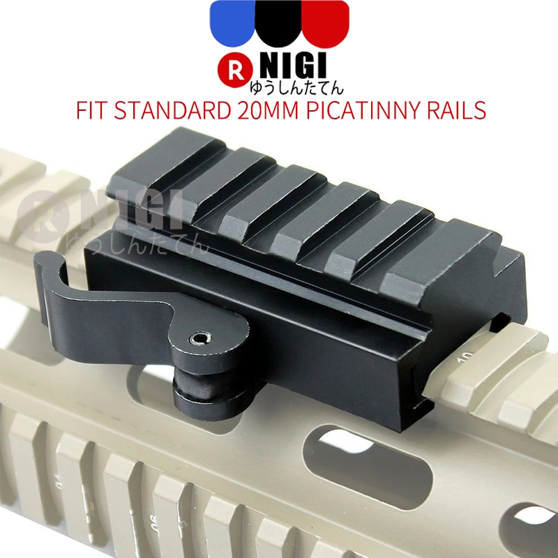 Jual NIGI Quick Release Scope Mount 20mm Weaver Picatinny Rail 3/4 ...