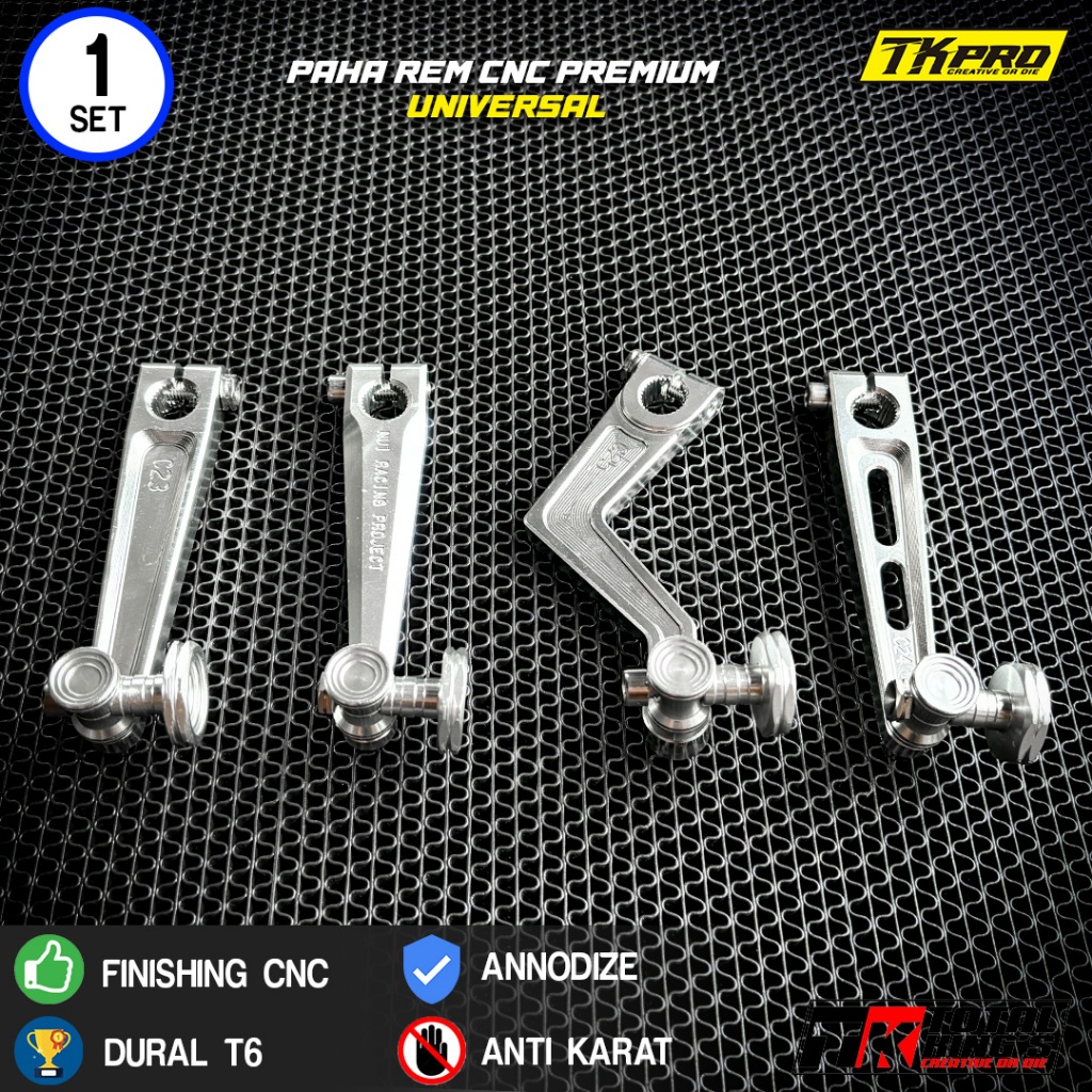 Jual TUAS PAHA REM CNC PREMIUM DURAL UNIVERSAL | Shopee Indonesia