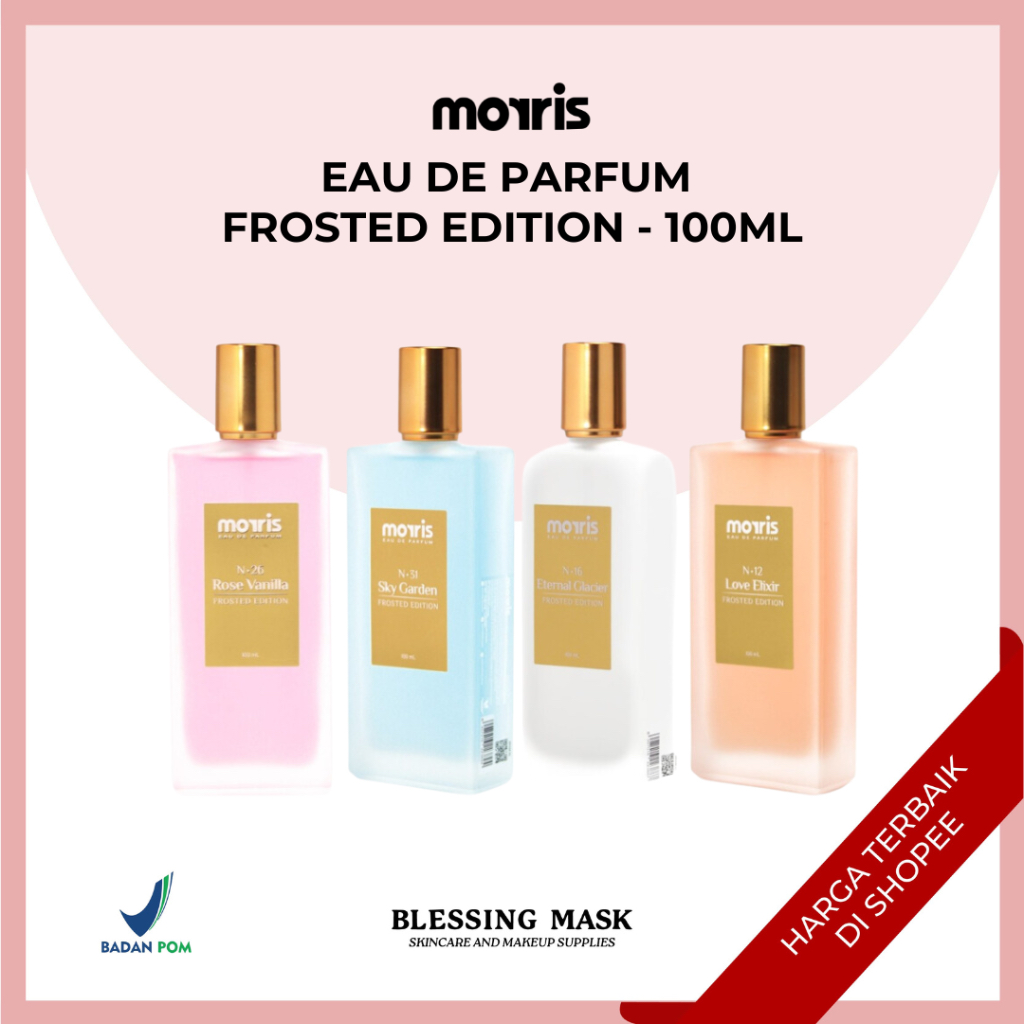 Jual MORRIS Eau De Parfum Frosted Edition - 100mL | Woman Luxury ...