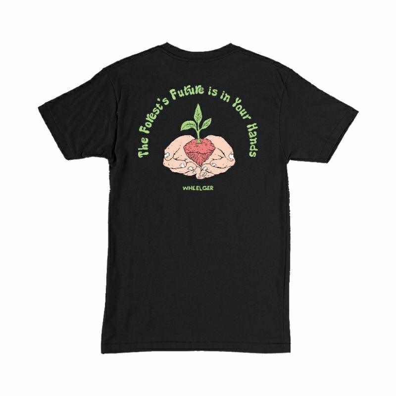 Jual Wheelger Seed Black - Tshirt (KAOS GUNUNG) | Shopee Indonesia