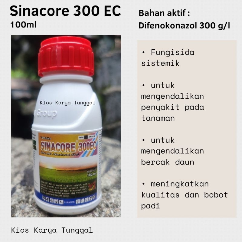 Jual Fungisida sinacore 300 EC 100ml difenokonazol 300g/l | Shopee Indonesia