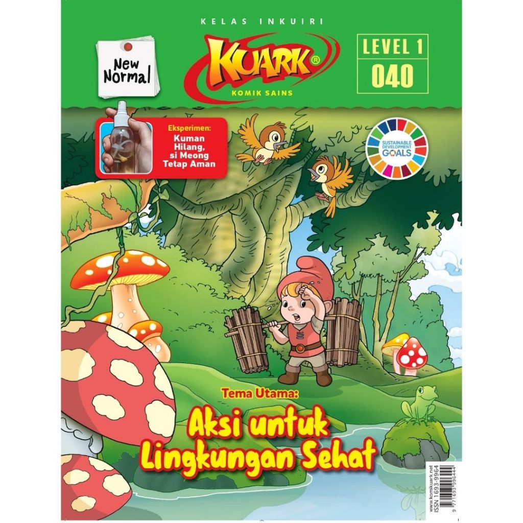 Jual KUARK Komik Sains Level I Nomor 040 New Normal - Materi OSK 2024 | Shopee Indonesia
