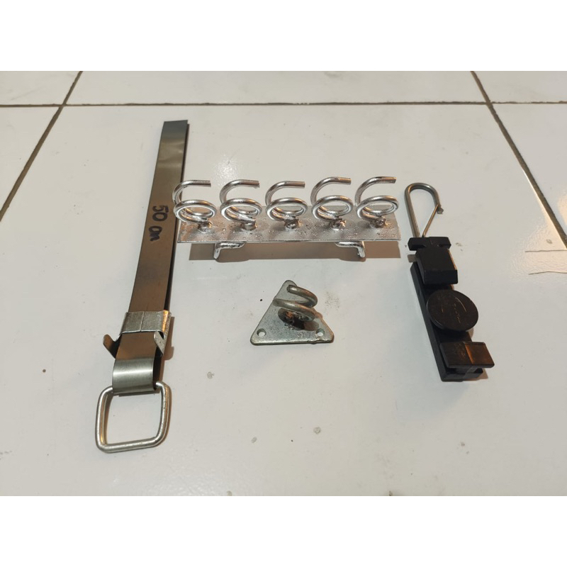 Jual klem Tiang Ulir Iconnet Fiberoptic Telkom + Klem Hook + S-Clamp ...