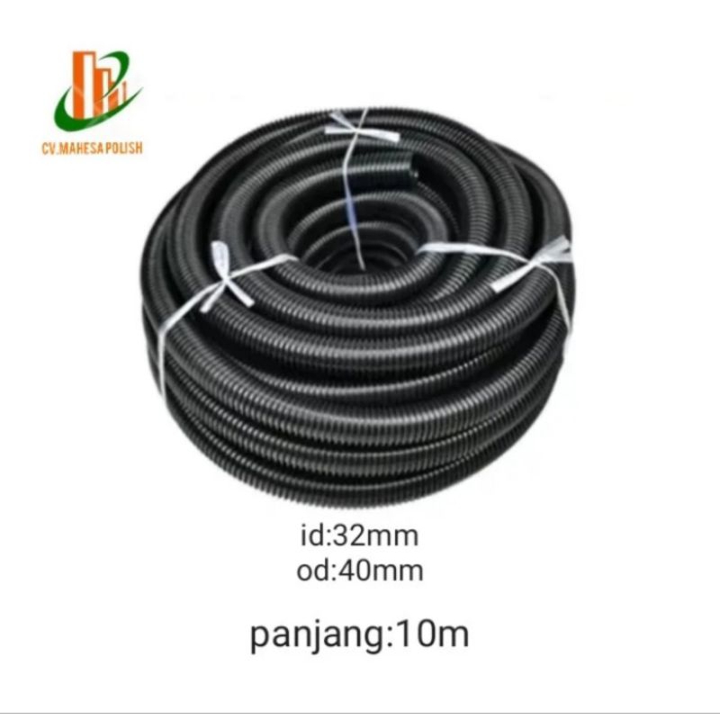 Jual selang vacuum cleaner panjang 10 meter id 32mm od 40mm | Shopee ...