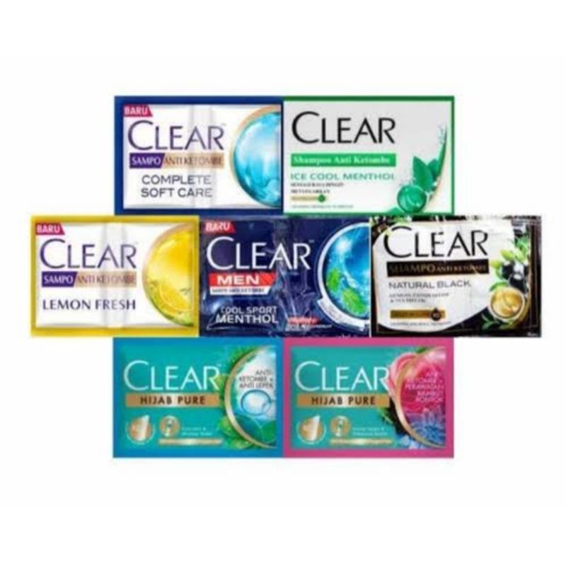 Jual CLEAR Shampoo sachet | Shopee Indonesia