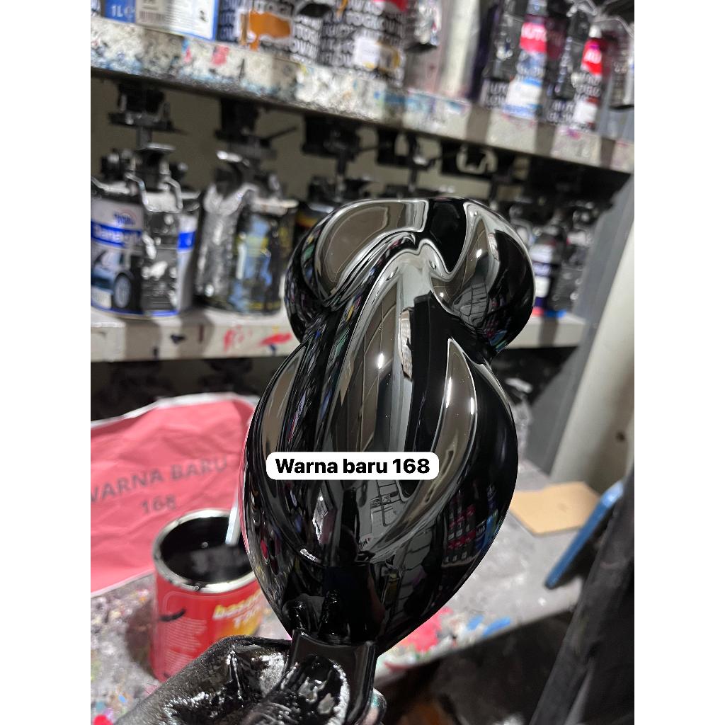 Jual cat hitam deep black/cat hitam super pekat pu/cat motor dan mobil ...