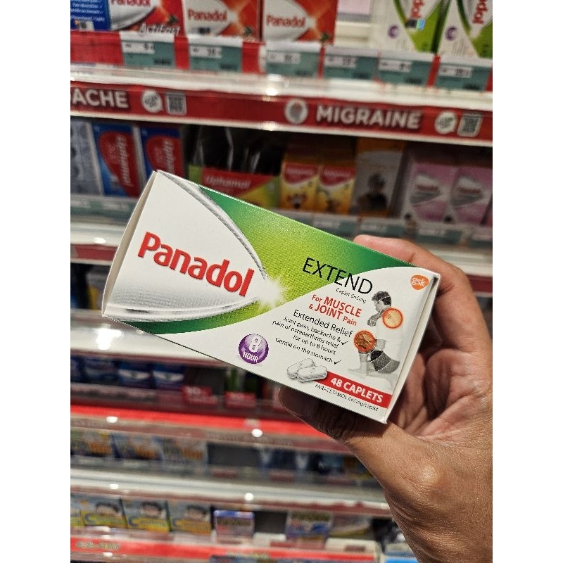 Jual Panadol Extend 1 Box 48 Tablet untuk sakit otot dan sendi muscle ...