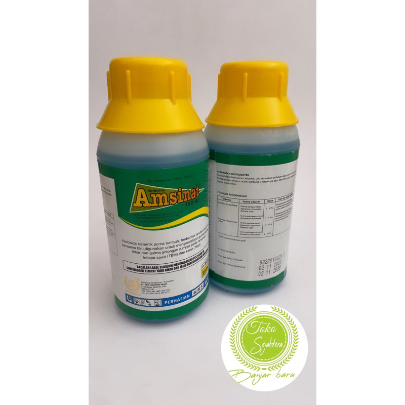Jual HERBISIDA AMSINAT 150SL pembasmi rumput lulangan 250ml | Shopee Indonesia