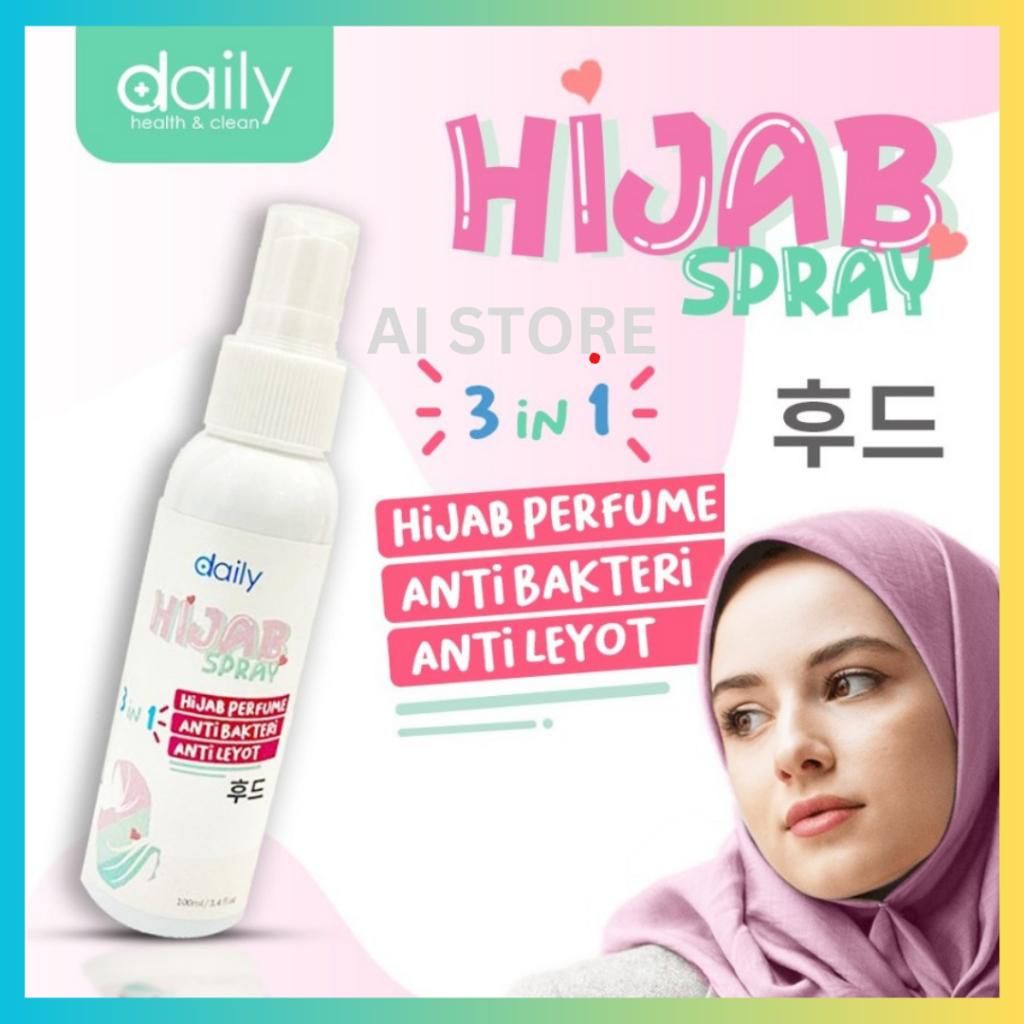 Jual Spray Hijab Hijab Fresh Spray Anti Letoy - Semprot hijab Hair ...